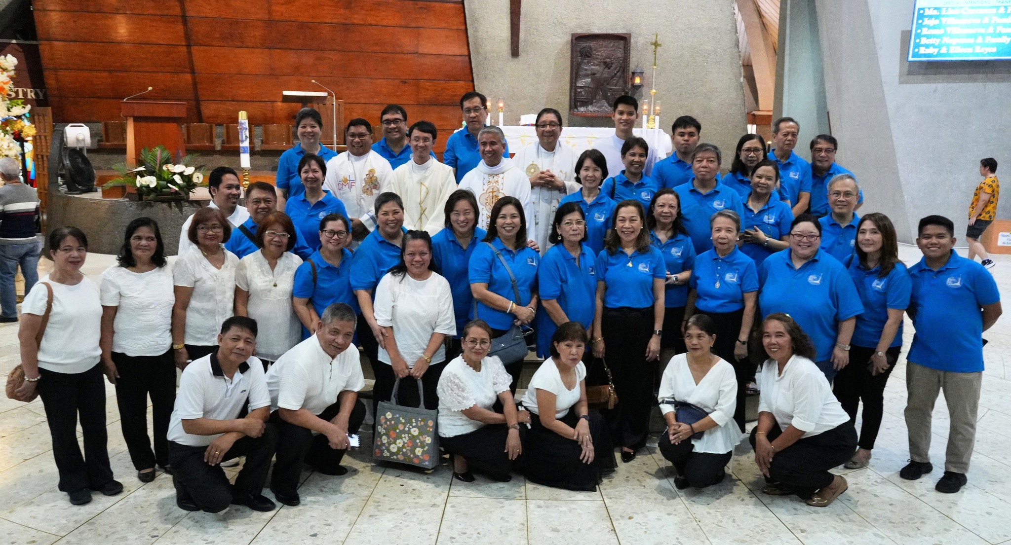 IHMP Parishioners Celebrate Threefold Blessing - Fr. Rhoel Gallardo ...